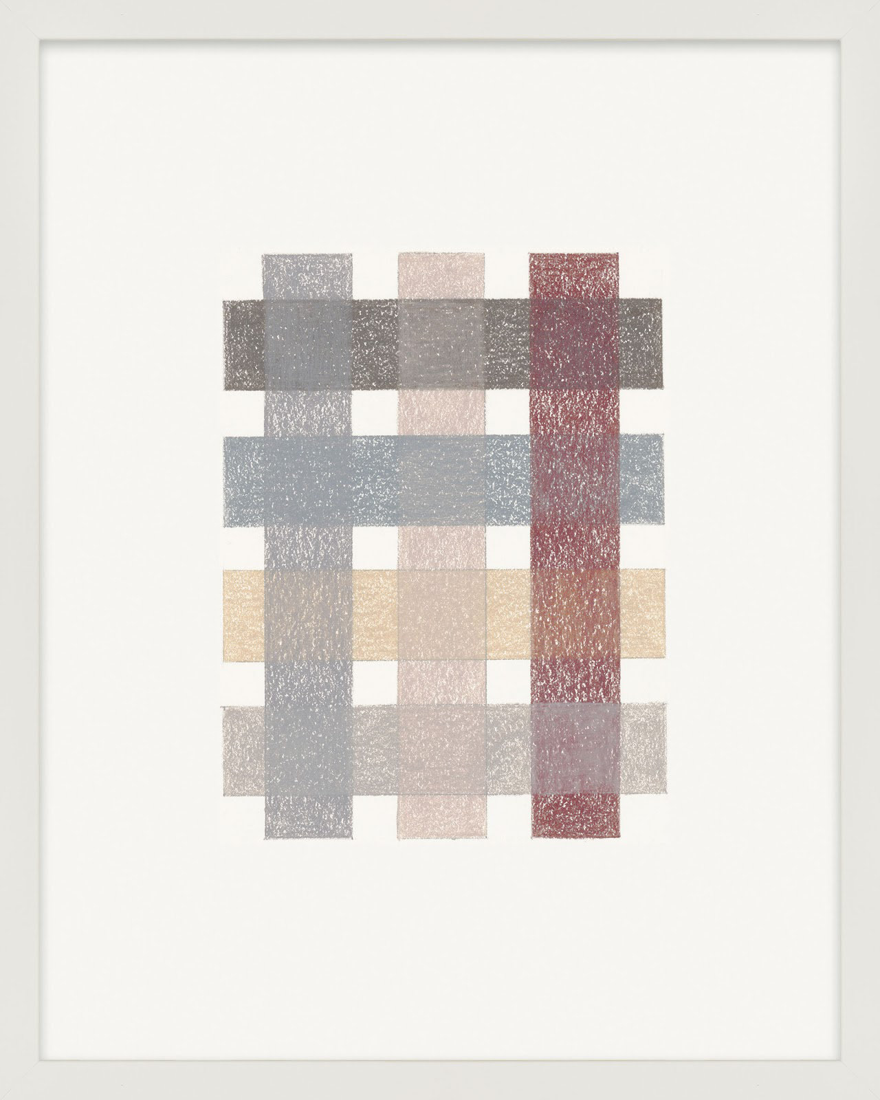 Birch Lane™ Untitled (gridlock) no.2 by Beth James - Framed Wall Art - Wayfair Canada